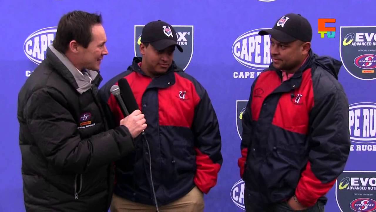 Cape Rugby TV - Milnerton Captain Eddie Theron and Coaches Ish Dollie ...