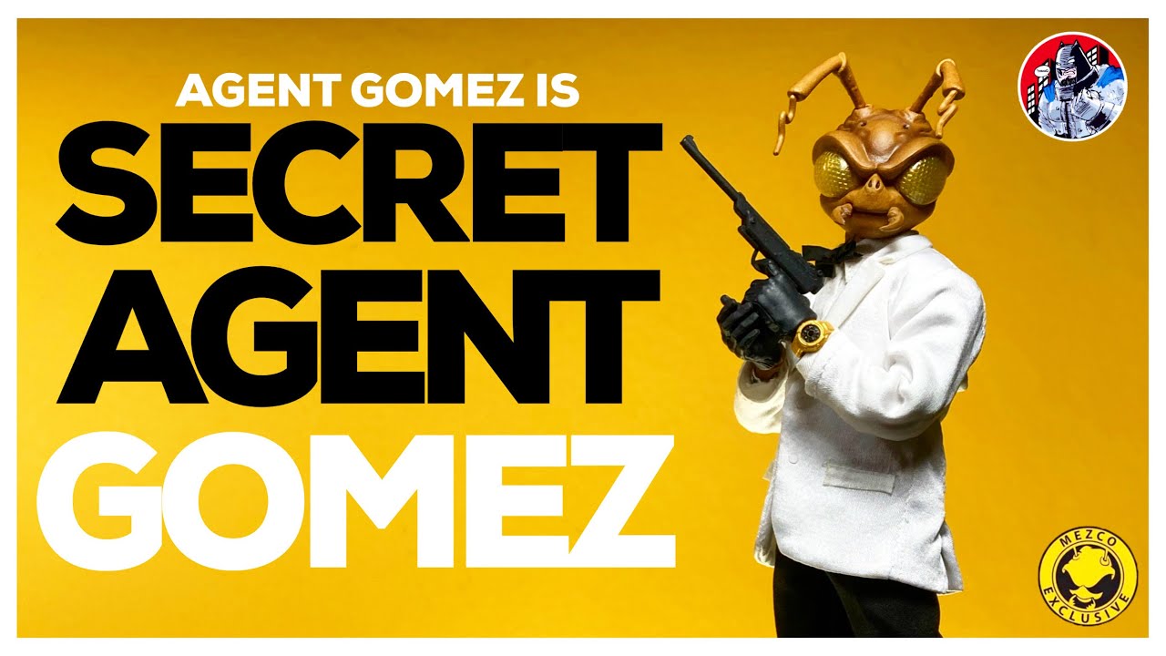 MEZCO ONE:12 Collective | SECRET AGENT GOMEZ | RUMBLE SOCIETY | Video ...