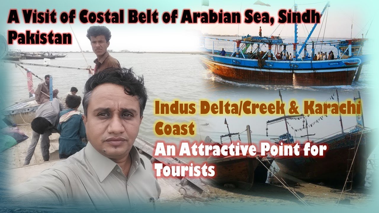Cosstal Belt of Arabian Sea, Sindh Pakistan | Indus Delta/Creek and ...