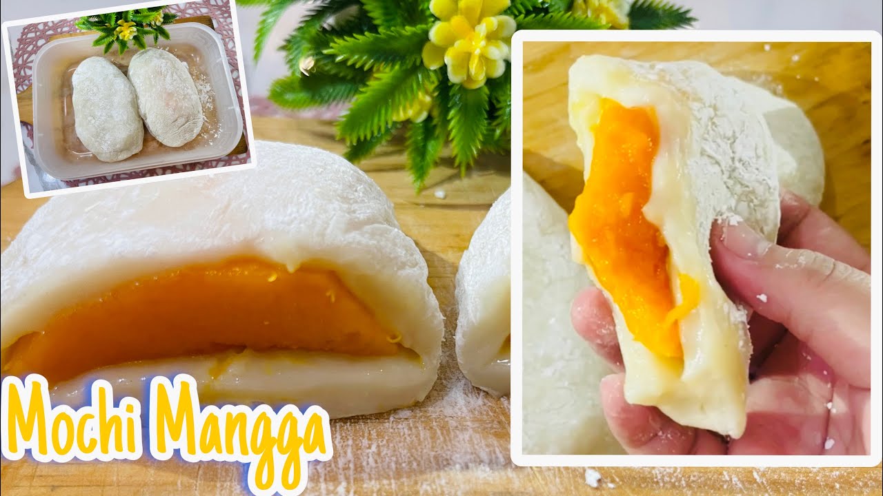 Mochi Mangga Viral Tiktok || Buatnya Gampang Banget - YouTube
