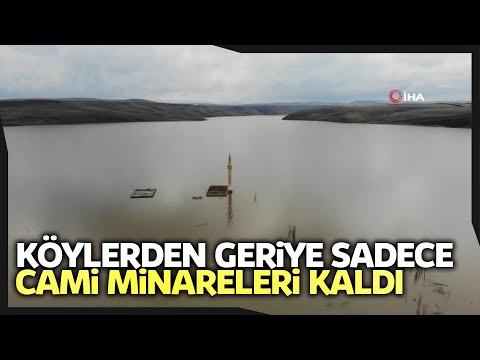 Boğazköy ve Çamçavuş Köylerinde Geriye Sadece Cami Minareleri Kaldı