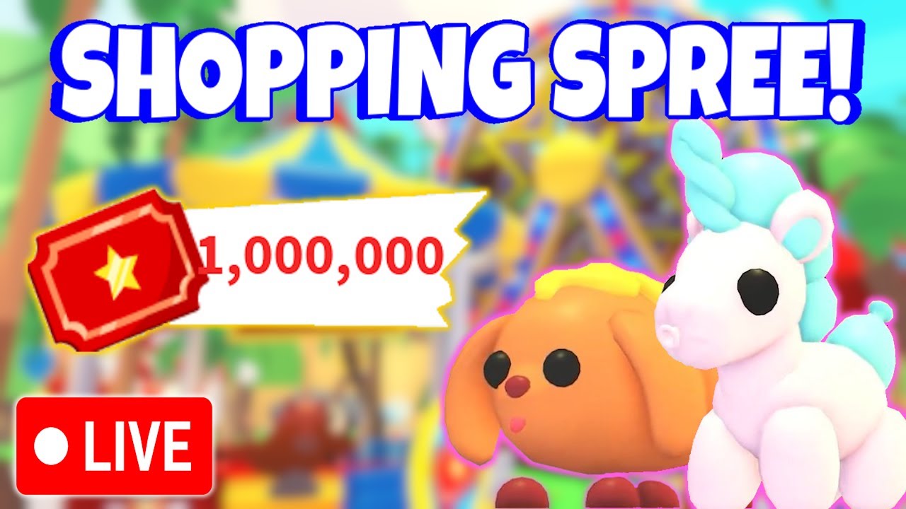 Ticket Shopping Spree! | Summer State Fair | Roblox Adopt Me | Riivv3r ...