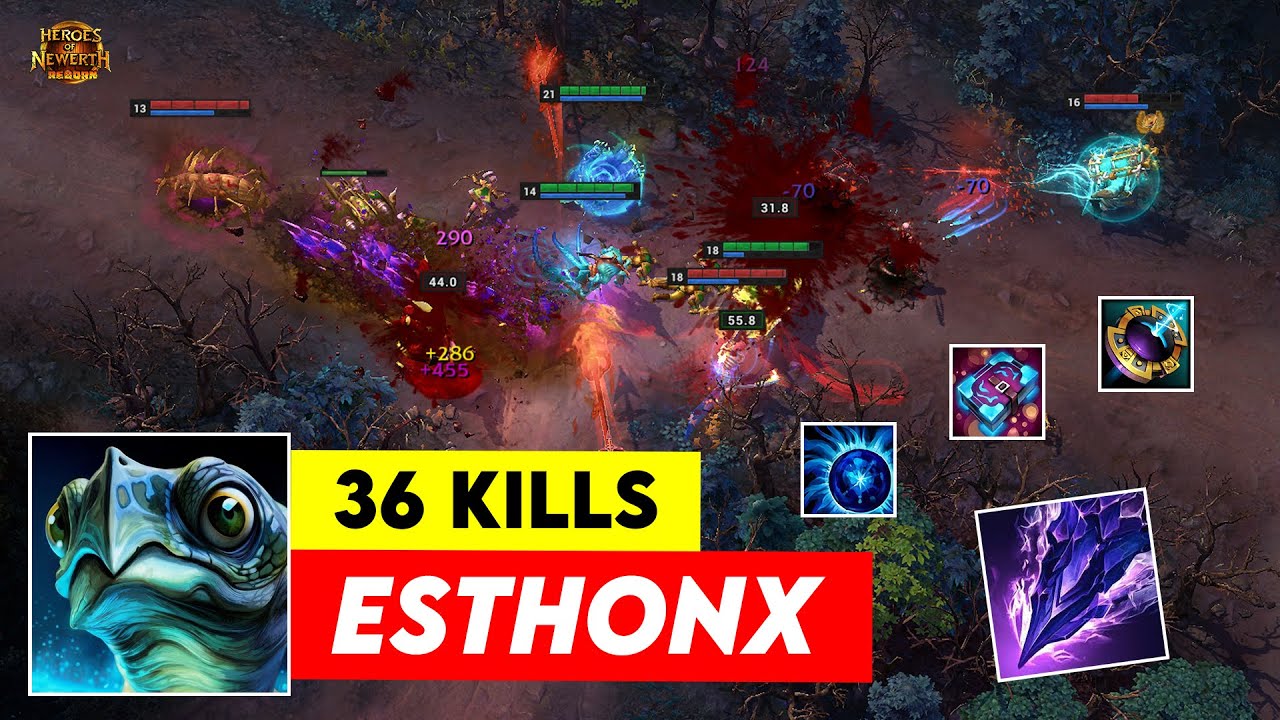 HON REBORN Bubbles Gameplay - EsthonX - 2166 MMR - YouTube