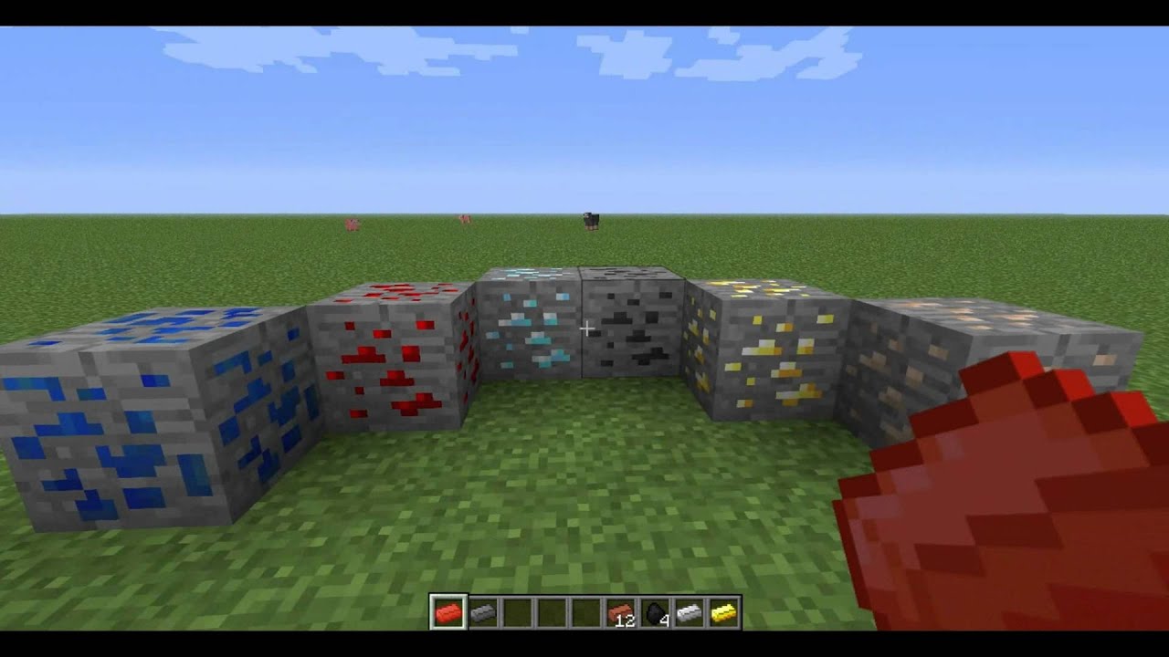 Ore Detector Mod - Minecraft 1.2.5 HD - YouTube