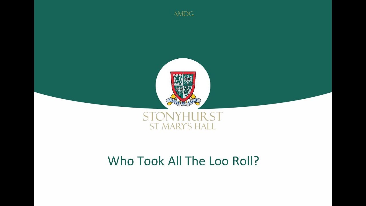 Who Took All The Loo Roll! - YouTube