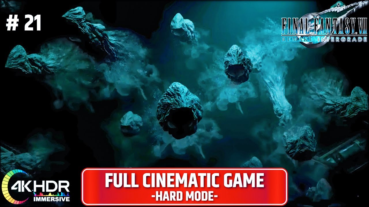 FINAL FANTASY 7 REMAKE INTERGRADE [HARD MODE] - 4K ULTRA HD Cinematic ...