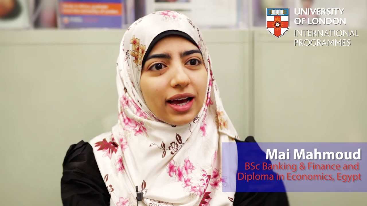 Alumni Inspiration: Mai Mahmoud, BSc Banking and Finance, Egypt - YouTube