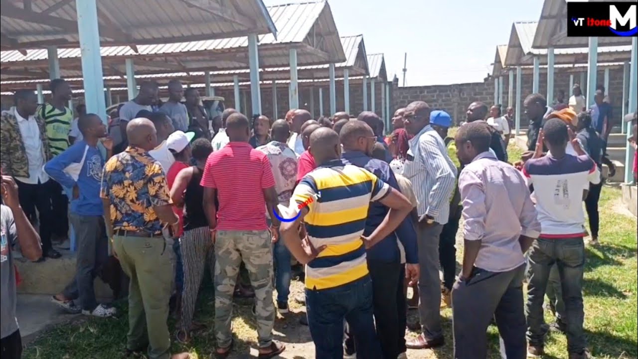 Kaptembwo Hustlers Tour Githima Market, Wants it Functional // MP Arama ...