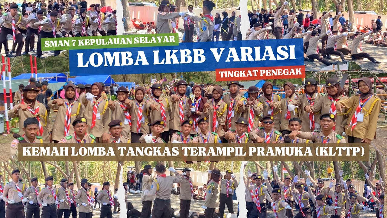 LKBB VARIASI TINGKAT PENEGAK - PERKEMAHAN SUBURU 2024 - YouTube