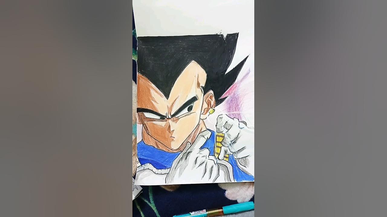 Vegeta With Earing Dragonball Anime Art Vegeta Youtube