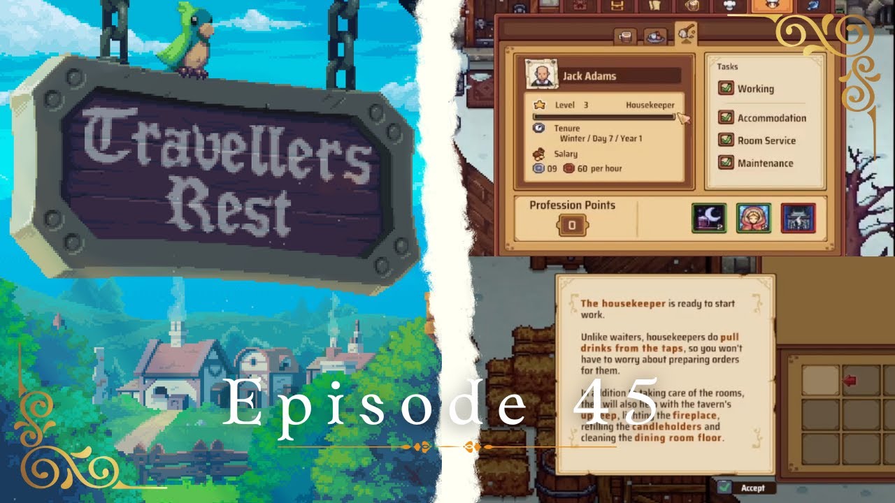 Travellers Rest - Episode 45 - our team is expanding - YouTube