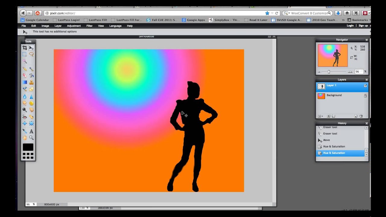 Pixlr: How to Make the iPod Silhouette.mp4 - YouTube