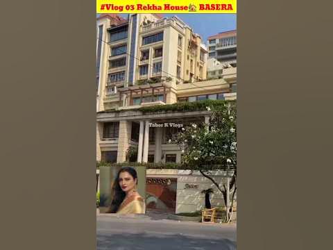 Film Star Rekha ka Ghar Mumbai Near Sharukh Khan Home Mannat Bandra Bandstand #shorts #srk # ...