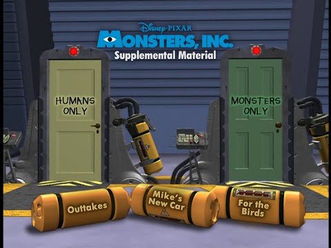 Monsters, Inc. Disc 2 DVD Menu (1080p60)
