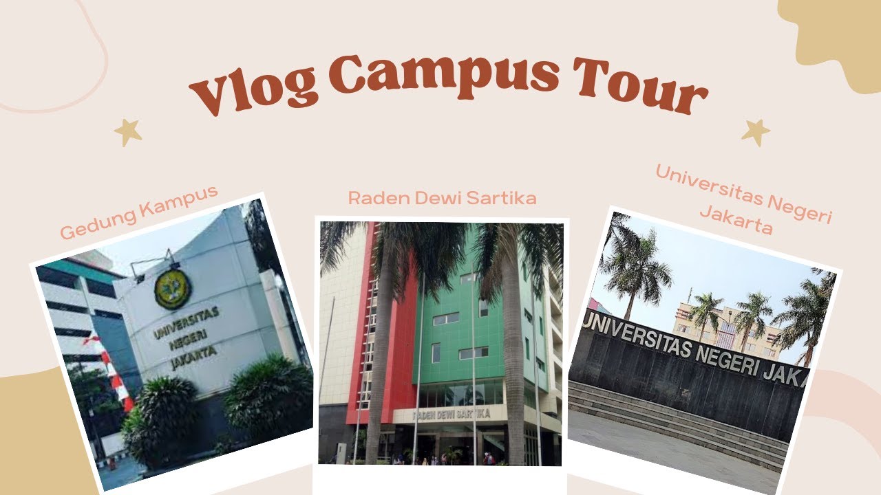 Campus Life Vlog - Universitas Negeri Jakarta l Rini Agustin - YouTube