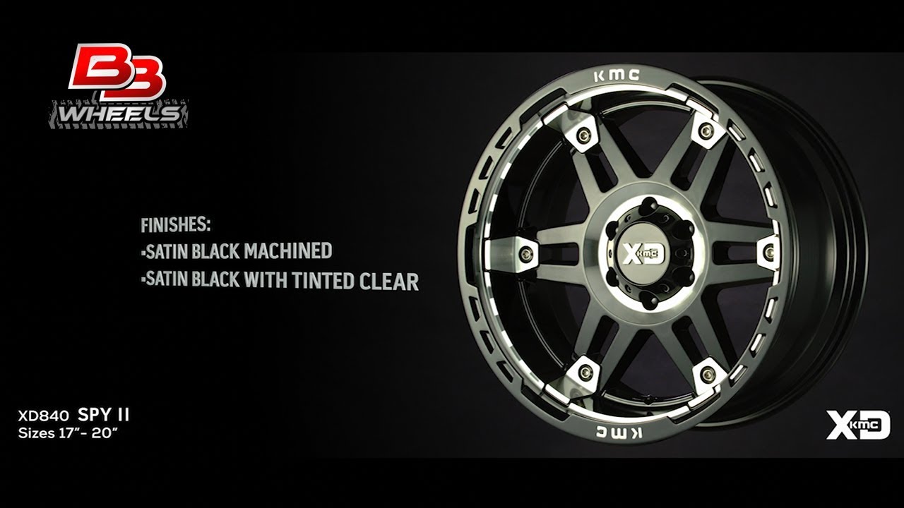 KMC XD XD840 SPY II Wheels at BB Wheels! - YouTube
