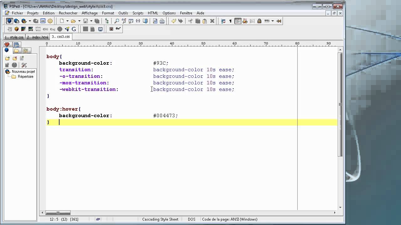 Tuto CSS 3 - #4 - YouTube