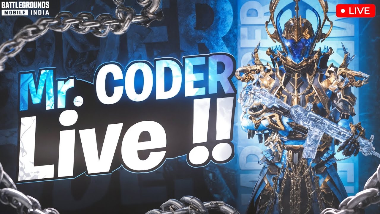 🔴 RANK UP IN ULTIMATE ROYAL | MR. CODER LIVE | BGMI LIVE - YouTube