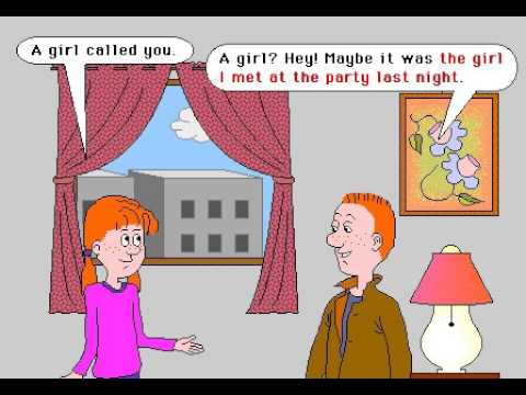 Adjective Clauses : dialogues conversation 7 - YouTube