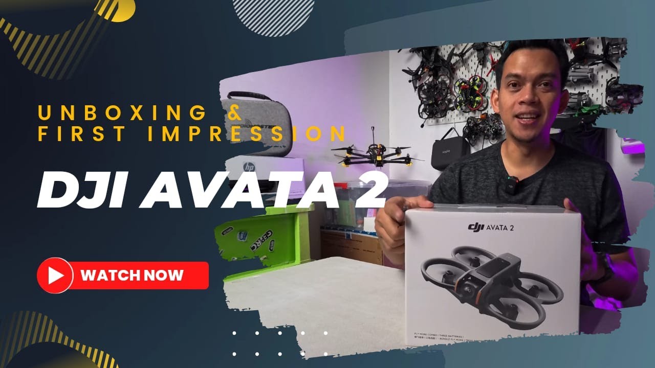 DJI AVATA 2 Unboxing and First Impression - YouTube