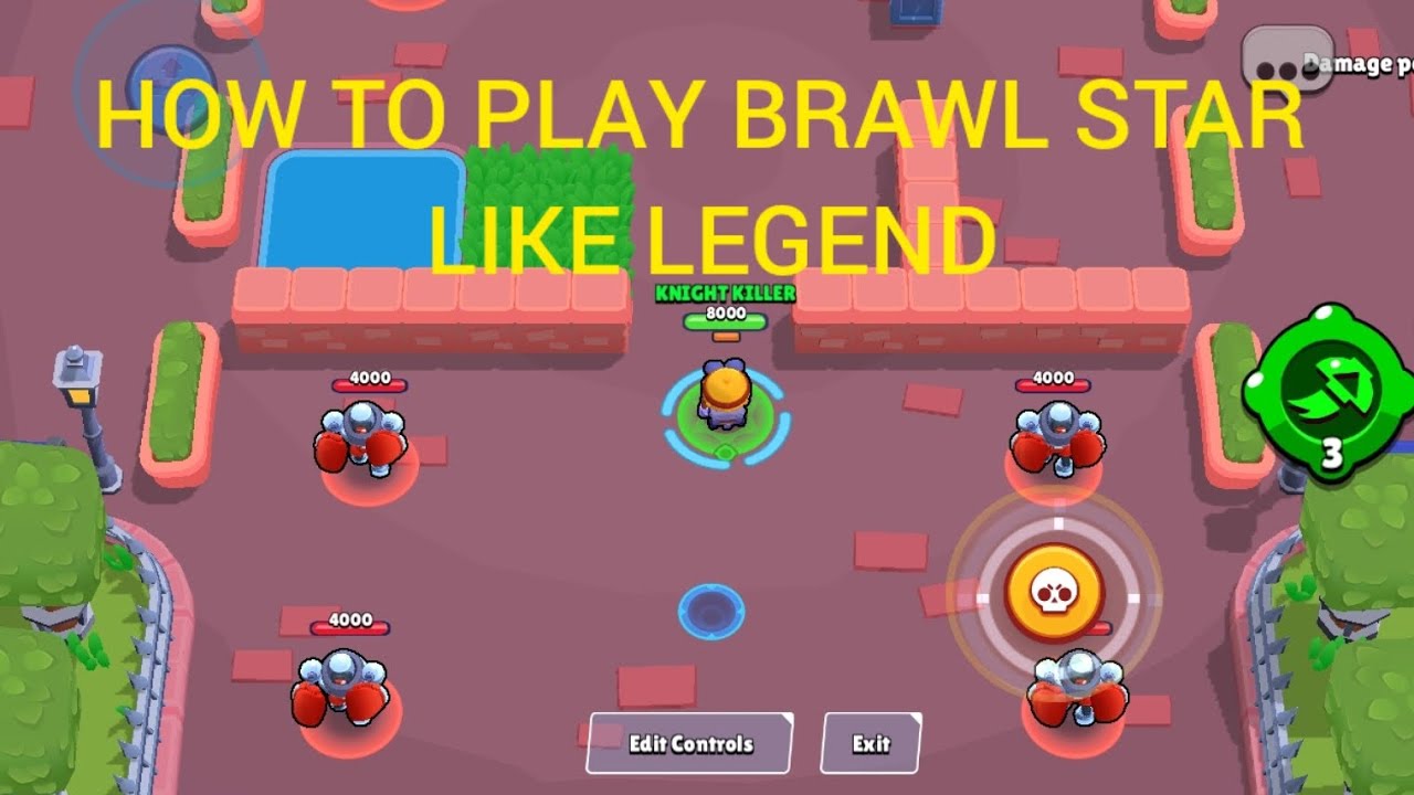 🤫😎HOW TO PLAY BRAWL STAR LIKE LEGEND🤫😎(FOR NEW BRAWL STAR PLAYERS ...