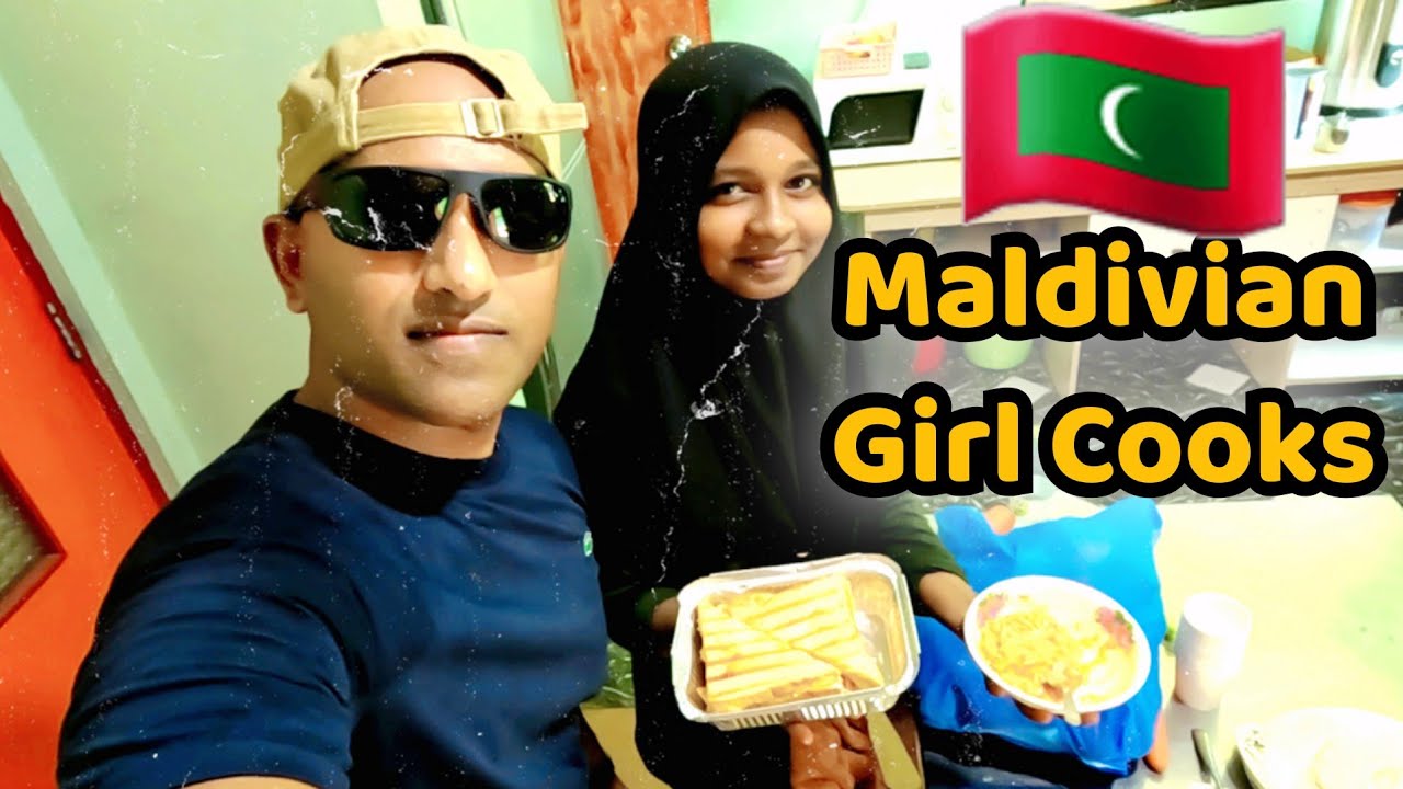 Maldivian Girl Cooks me a meal 🇲🇻 (R.Fainu 1) - YouTube