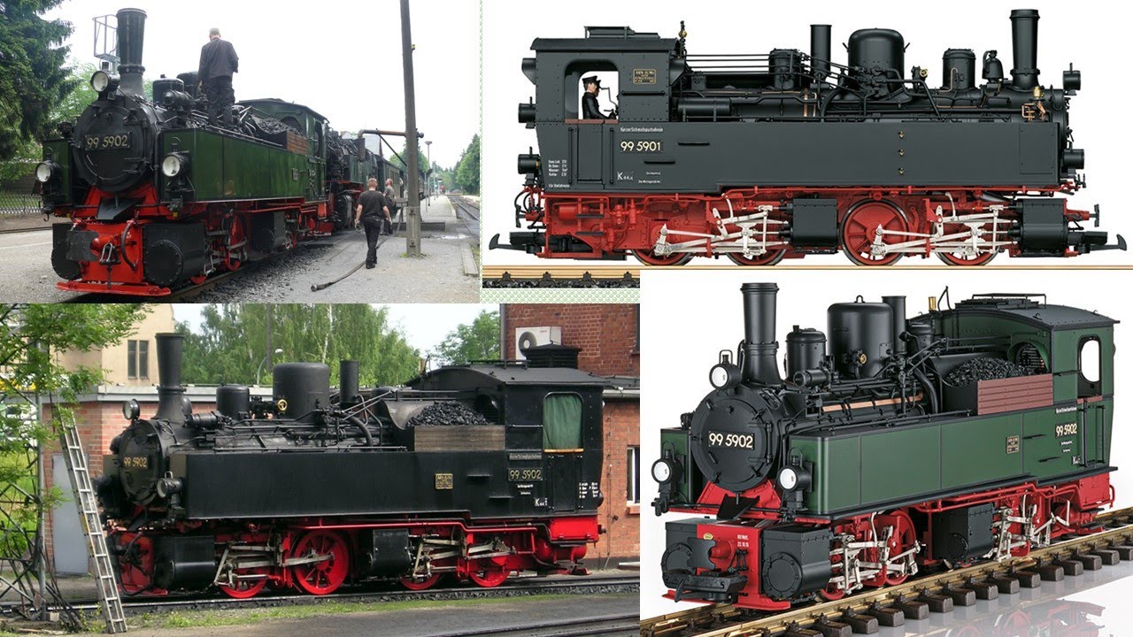 In the Harz the prototypes of the LGB Mallet locomotive models ran as ...