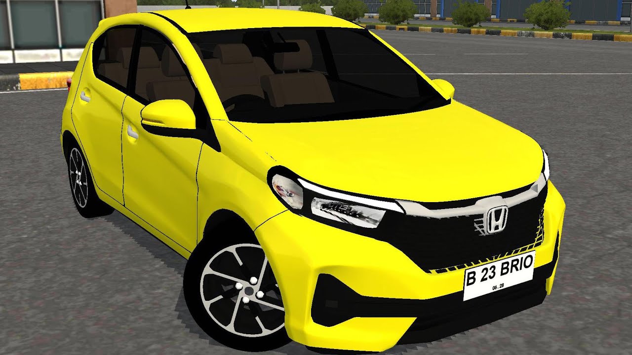 HONDA BRIO SATYA E FACELIFT 2023 BUSSID (Bus Simulator Indonesia) - YouTube
