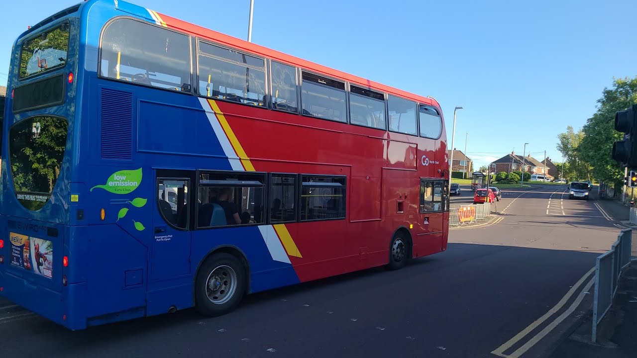 *VERY RARE ON THE 52* East Gateshead Orbit 52 - Go North East 6952 ...