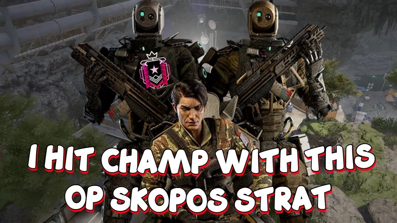 How to Hit Champ with this New Skopos Strat - Rainbow Six Siege - YouTube