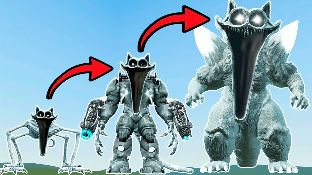 NEW CRRAFTYCORN GODZILLA ULTIMATE ! POPPY PLAYTIME CHAPTER 3 in GARRYS ...