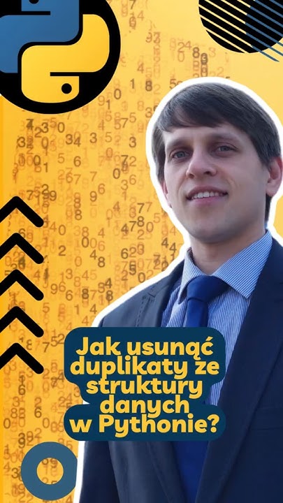 🚀 Python - Programowanie 🟡 Jak usunąć duplikaty w Pythonie 🐍 # ...