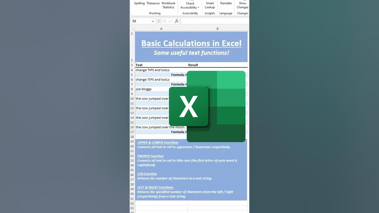 Text function secrets for Excel beginners - YouTube