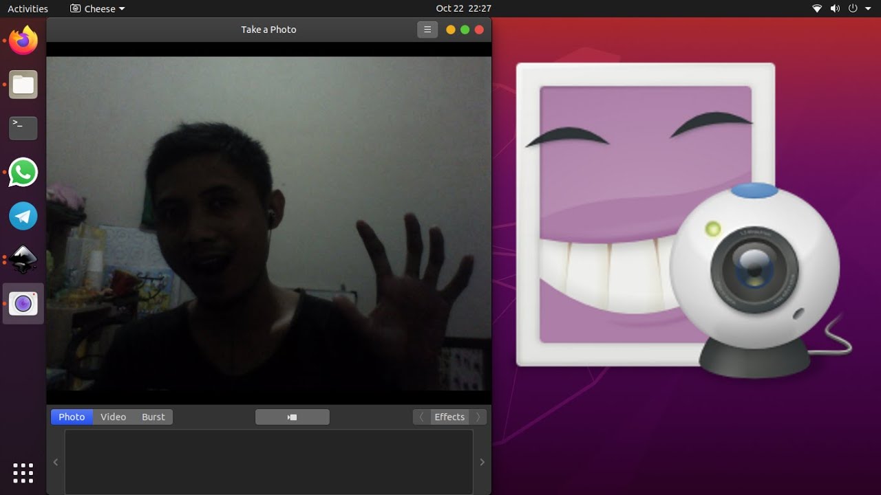 Cara Install Camera Cheese di Ubuntu || Linux - YouTube