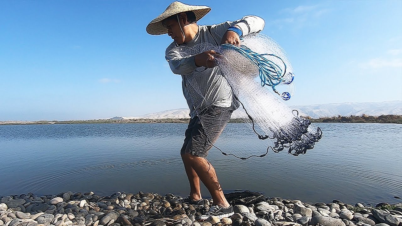 Como Lanzar La Atarraya de PESCA - BIEN EXPLICADO para PRINCIPIANTES ...