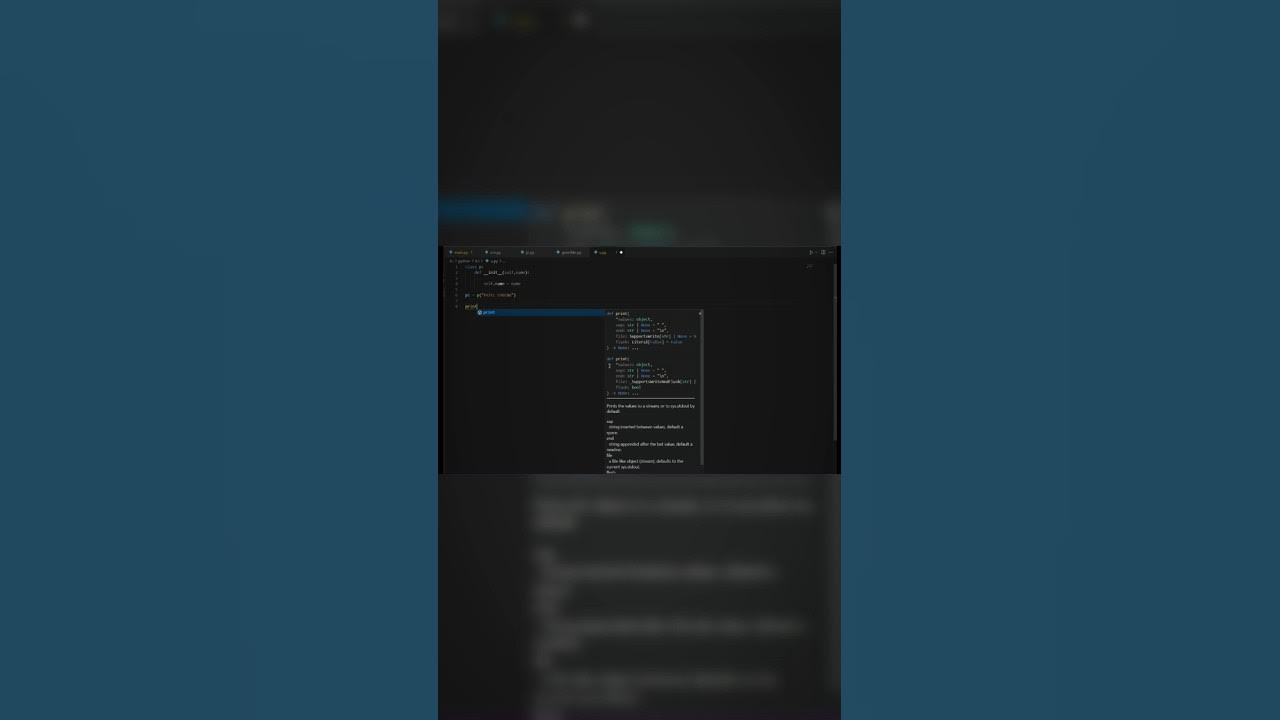 Class And Objective In Python Coading Ytshorts Python Coding Code Coder Youtube