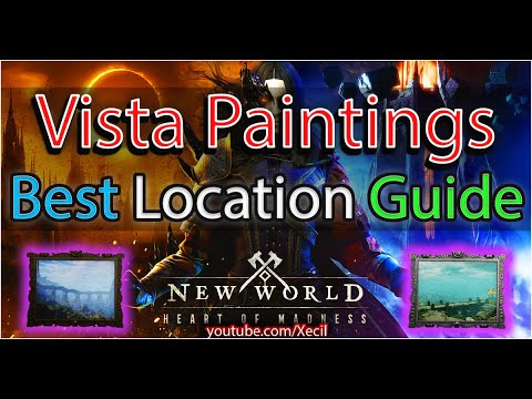 NEW WORLD PAINTING LOCATIONS - BEST GUIDE - YouTube
