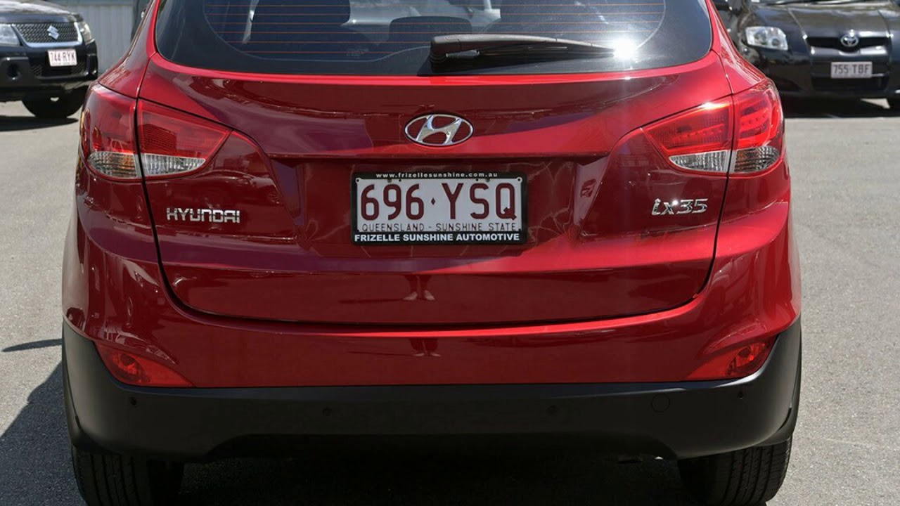 2011 Hyundai ix35 LM MY11 Active Red 6 Speed Sports Automatic Wagon ...