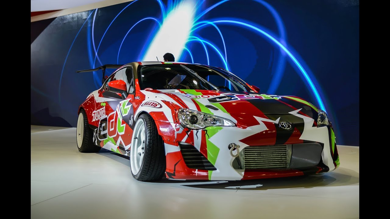 TOYOTA GT86 Drift Car & Concepts - Dubai International Motor Show - YouTube