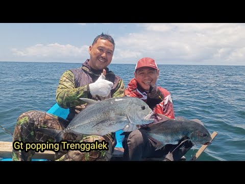 Gt popping Trenggalek||Giant Travelly - YouTube