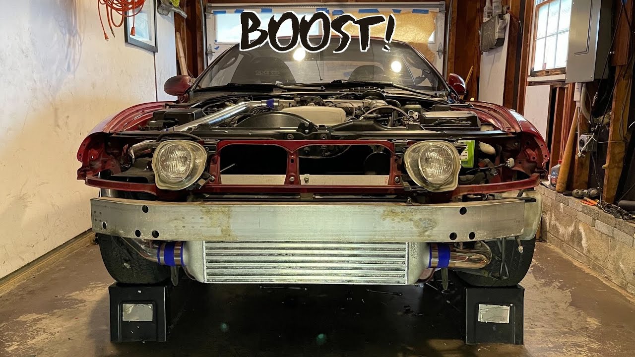 Lexus Sc300 'eBay' Turbo kit install... - YouTube