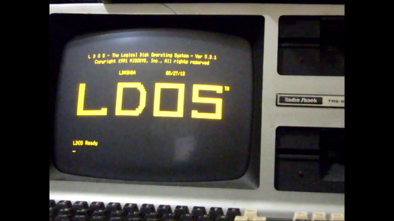 LDOS file to TRSDOS 1.3 disk - how to do it - YouTube