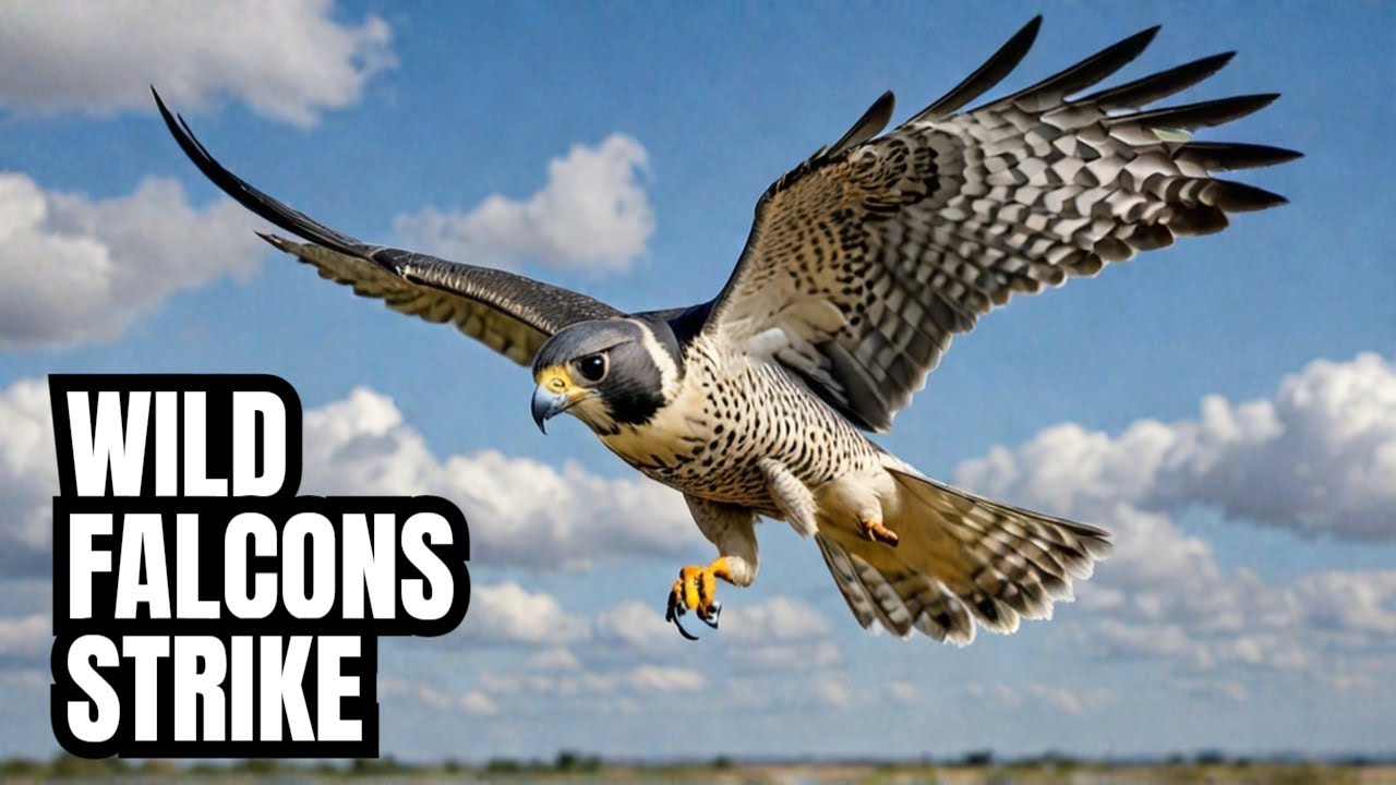 The Amazing Hunting Skills Of PEREGRINE FALCONS: A Wild And Mesmerizing ...