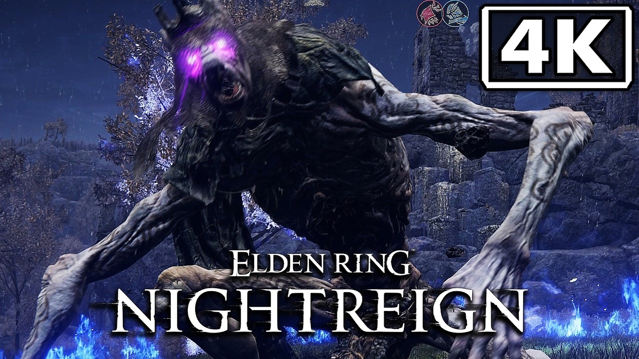 Elden Ring Nightreign - Demi Human Queen & Swordmaster Boss Fight 4K ...