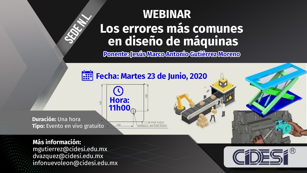 Los errores más comunes en diseño de máquinas. - YouTube
