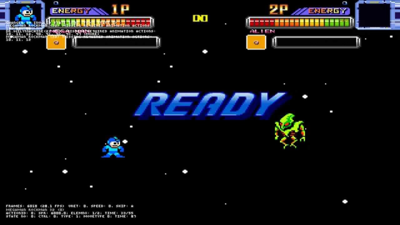 Megaman Mugen V - Mega Man VS Wily Alien [Final Boss Arcade] - YouTube