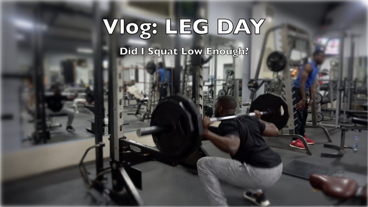 Vlog Leg Day Youtube