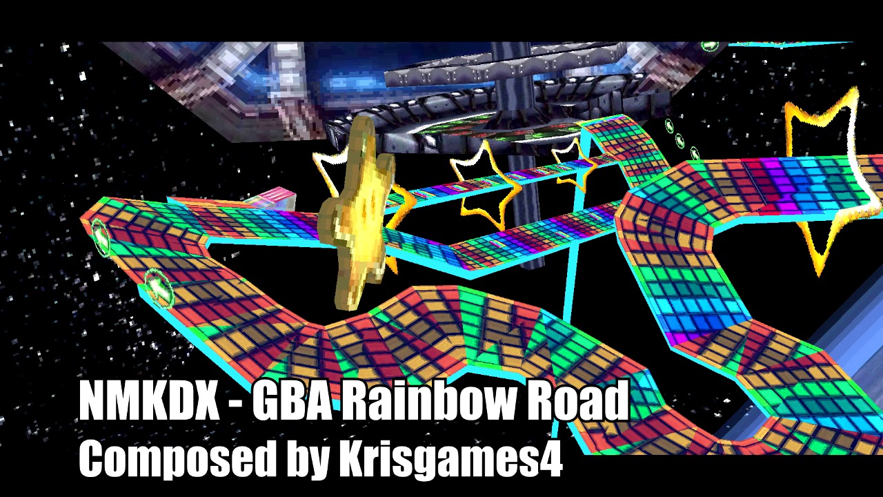 NMKDX Soundtrack - GBA Rainbow Road - YouTube