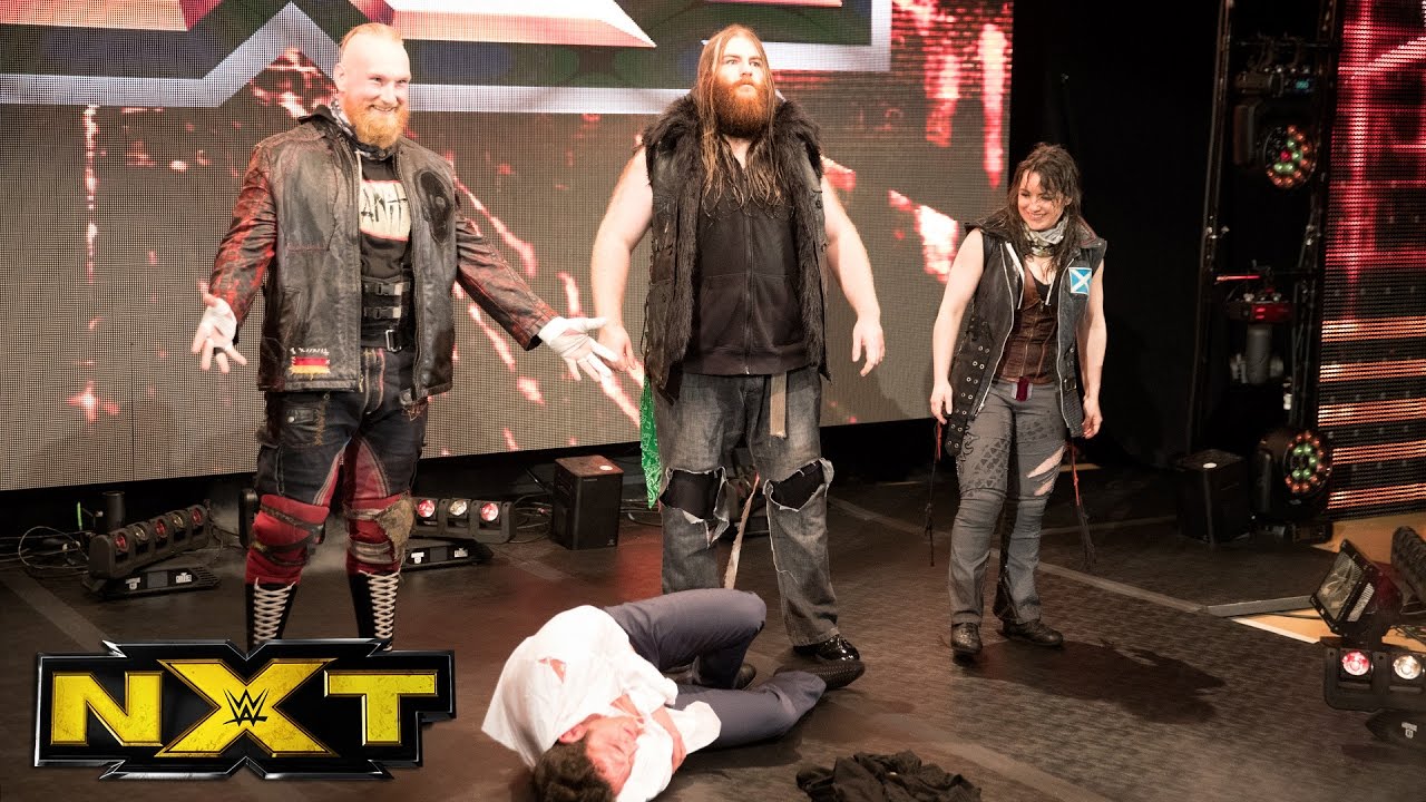 Roderick Strong feels the wrath of SAnitY: WWE NXT, March 8, 2017 - YouTube