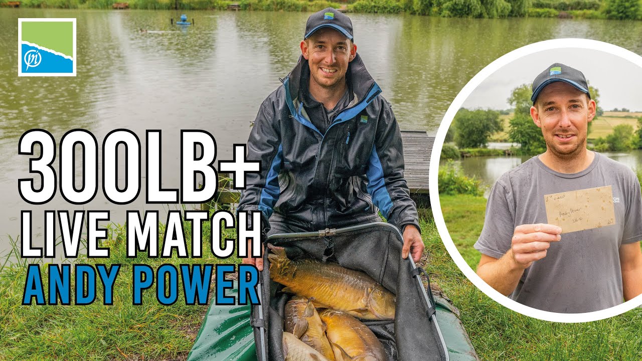 300lb+ LIVE Match with Andy Power 🥇 | Viaduct Fishery - YouTube